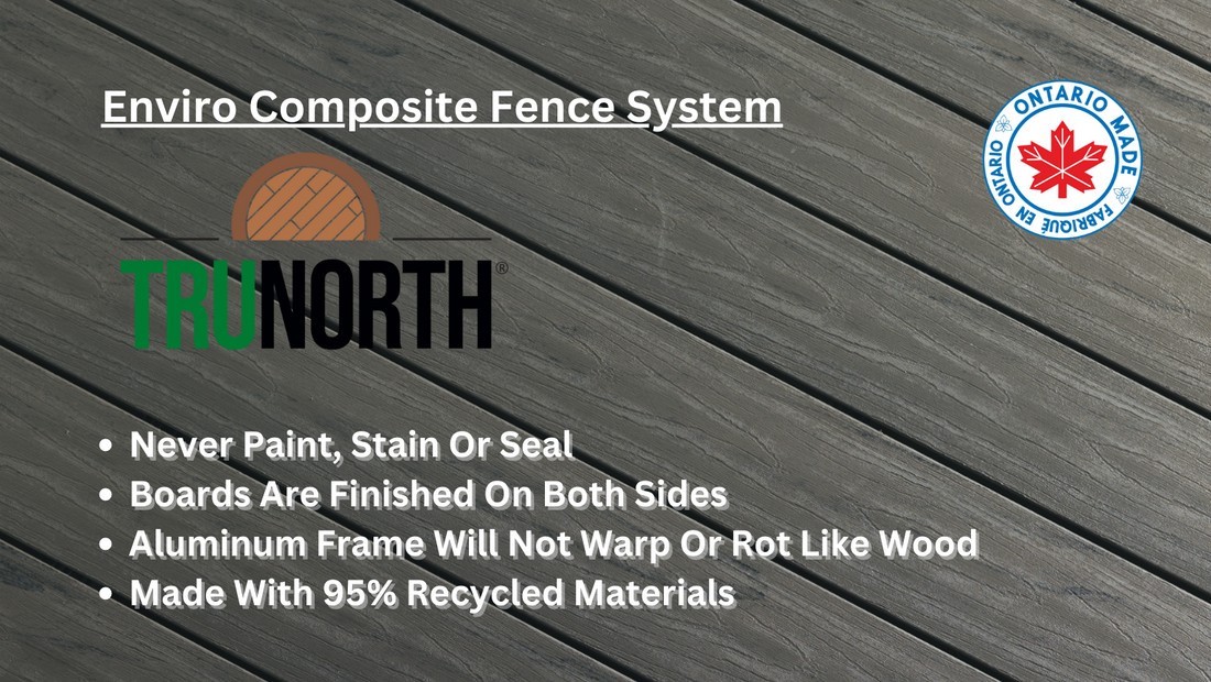 TruNorth Slide & Go Enviro Composite Fence System